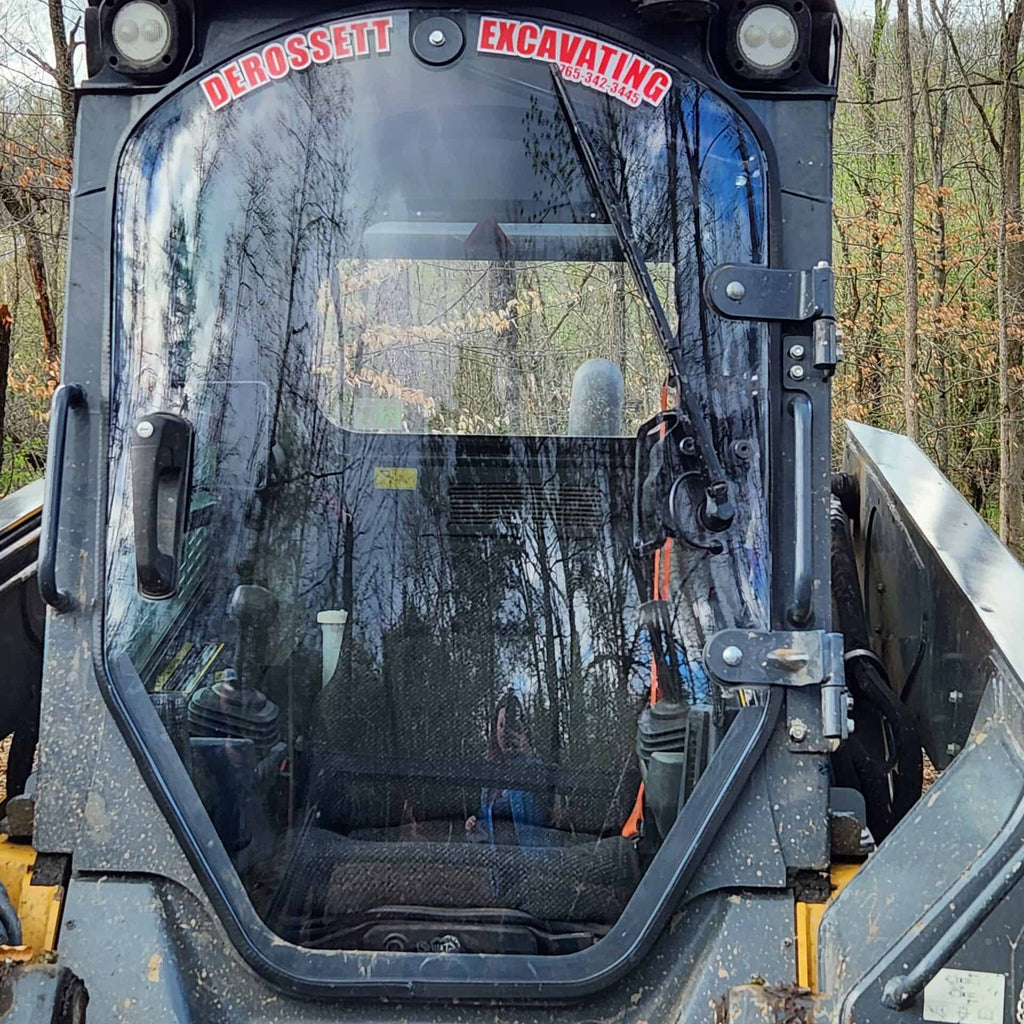 John Deere Skid Steer Forestry Door - G Series | Shields Lexan Polycar ...